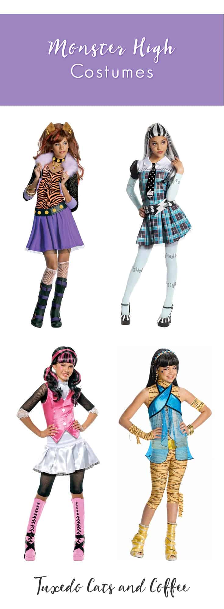 Monster High Costumes - Tuxedo Cats and Coffee